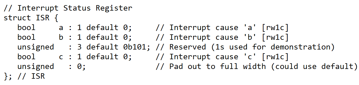 Bit Fields Proposal Coding And Electronics
